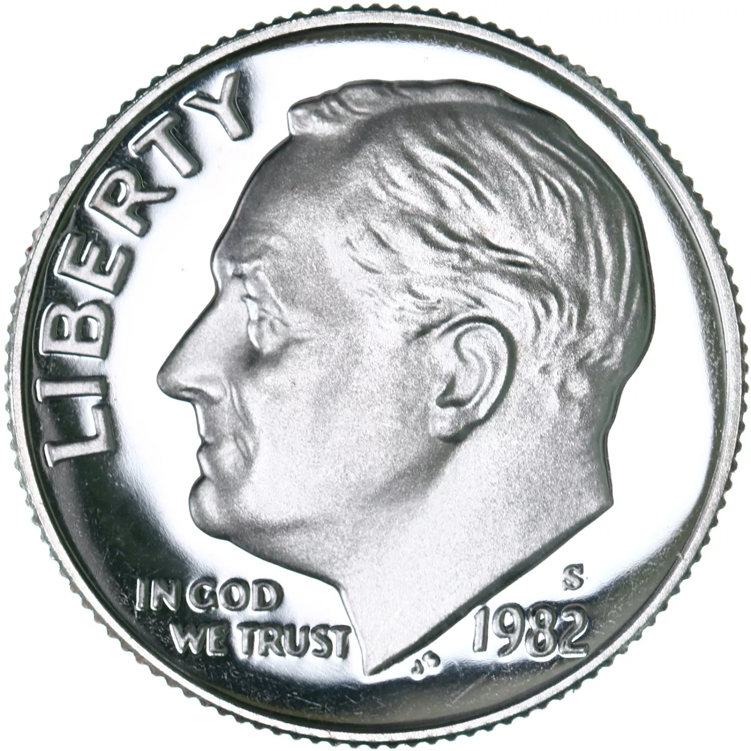 1982 S Roosevelt Dime Proof Value | CoinTrackers